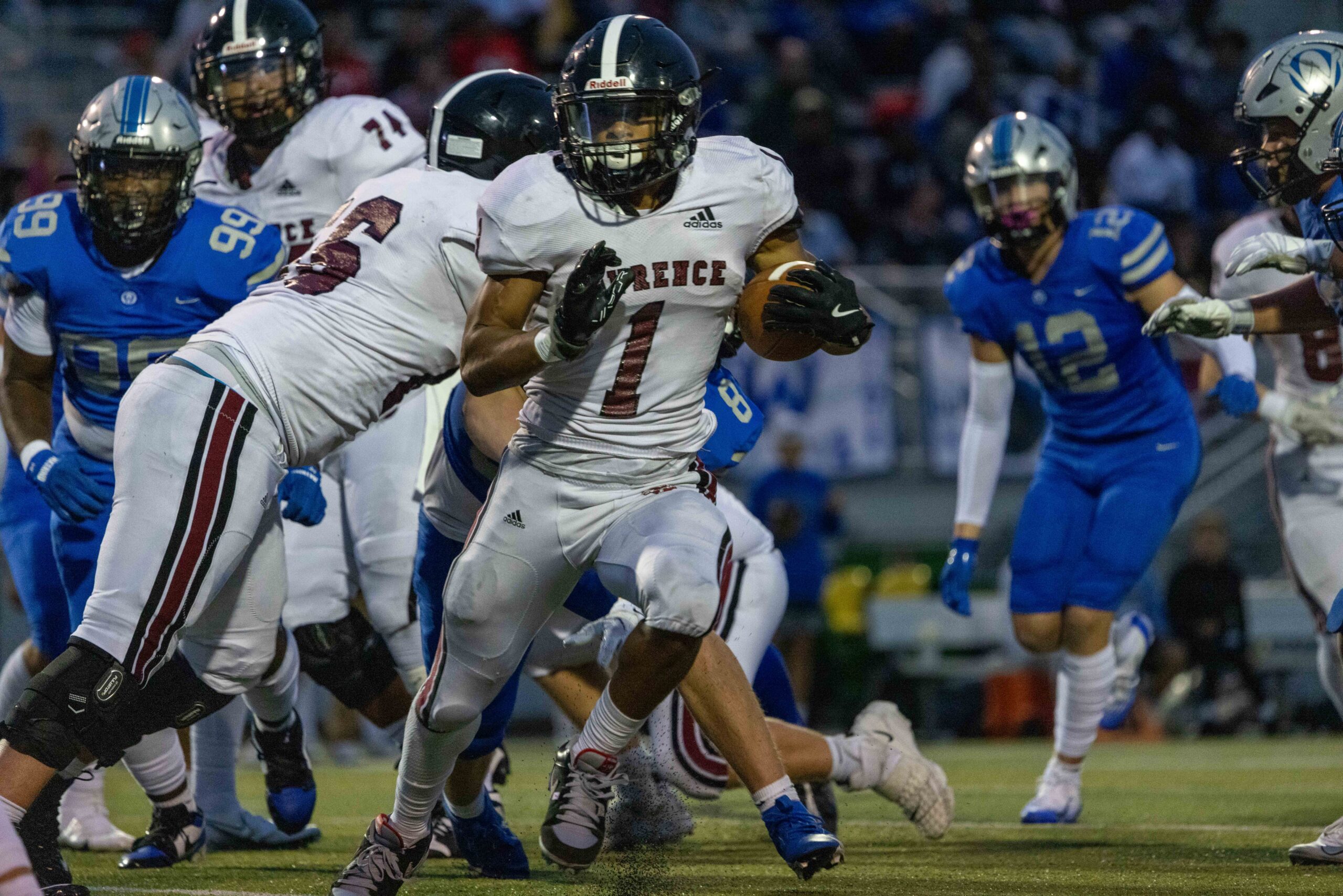 Preview: Lawrence football correcting mistakes ahead of home opener ...